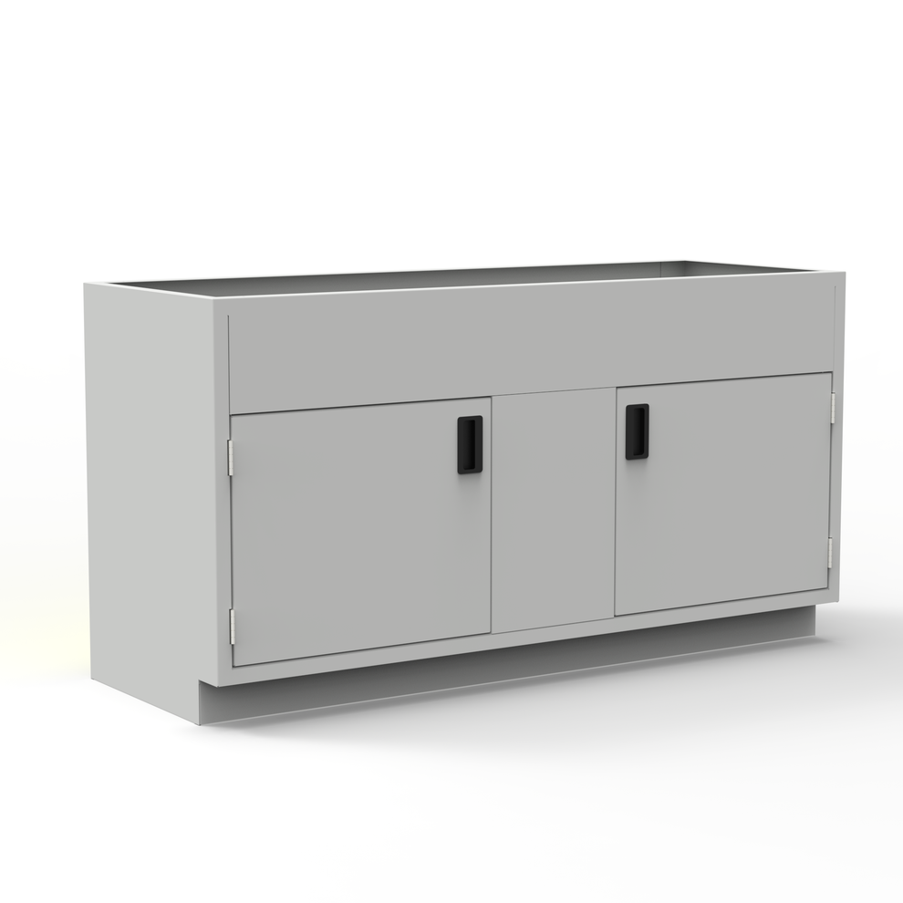Sink Cabinet - 2 Doors - 60" Width - Laboratory Casework – TRM Lab Systems